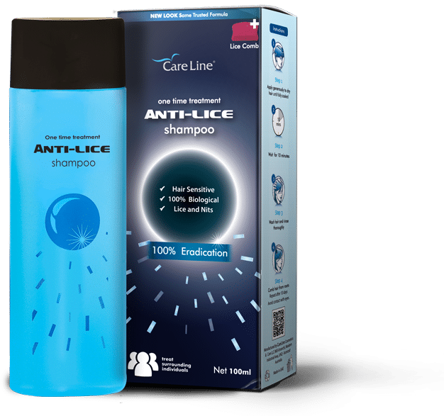 Anti Lice Shampoo - CareLine Cosmetics Manufacturer