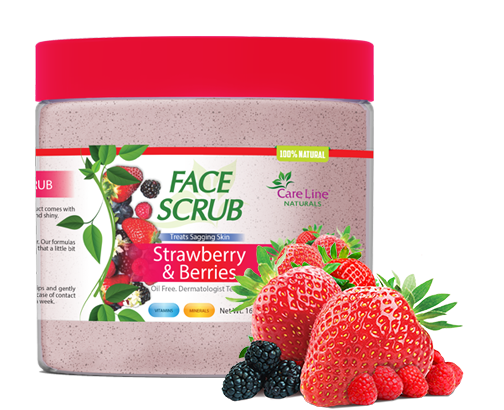 Face Scrub - CareLine Cosmetics Manufacturer